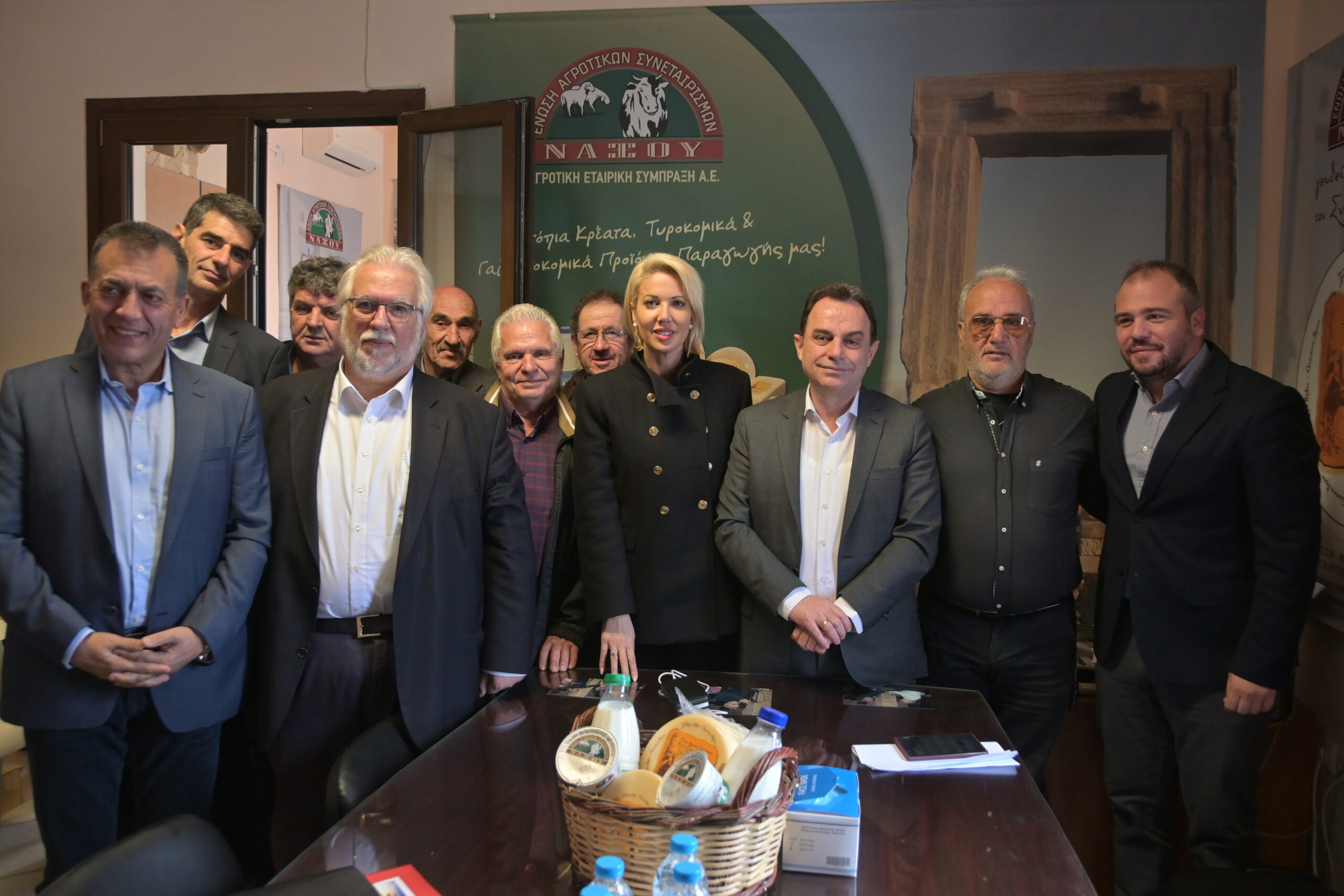Επίσκεψη ΥπΑΑΤ, Γιώργου Γεωργαντά, στην Ε.Α.Σ. Νάξου - ΕΑΣ Νάξου